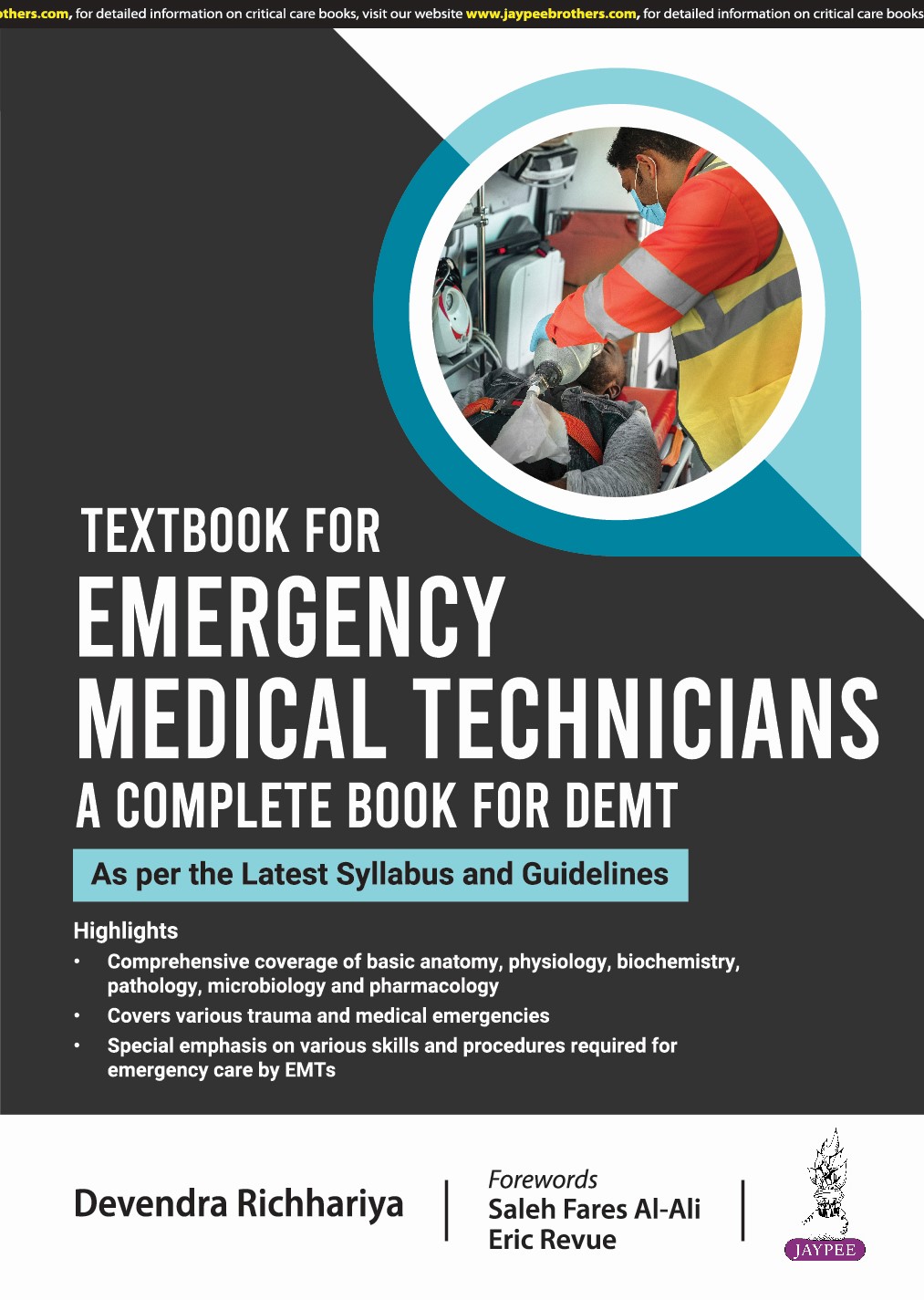 Textbook for Emergency Medical Technicians: A Complete Book for DEMT ...