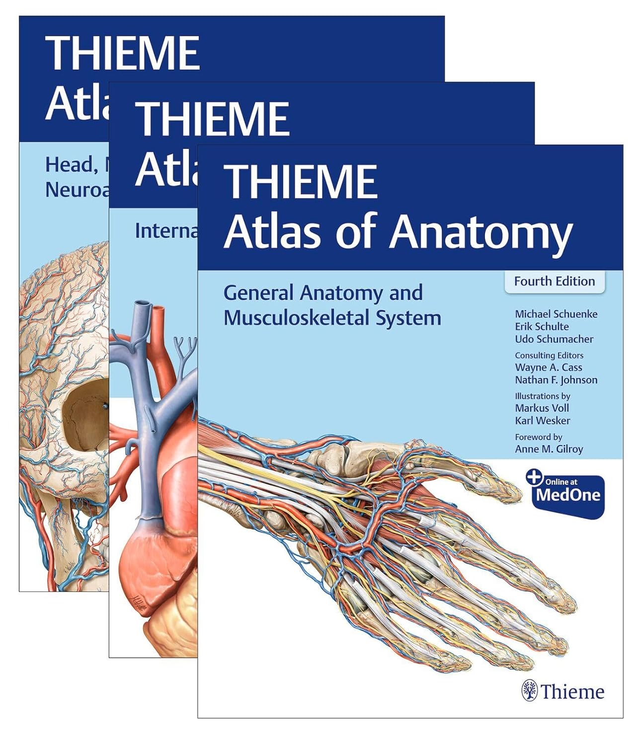 THIEME Atlas of Anatomy, Three Volume Set, Fourth Edition | Εκδόσεις ...